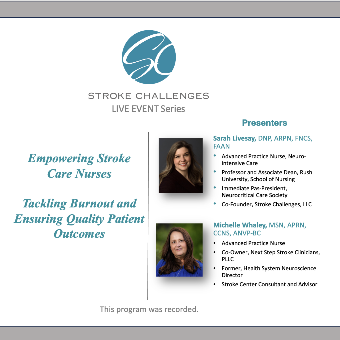 Empowering Stroke Care Nurses: Tackling Burnout and Ensuring Quality ...